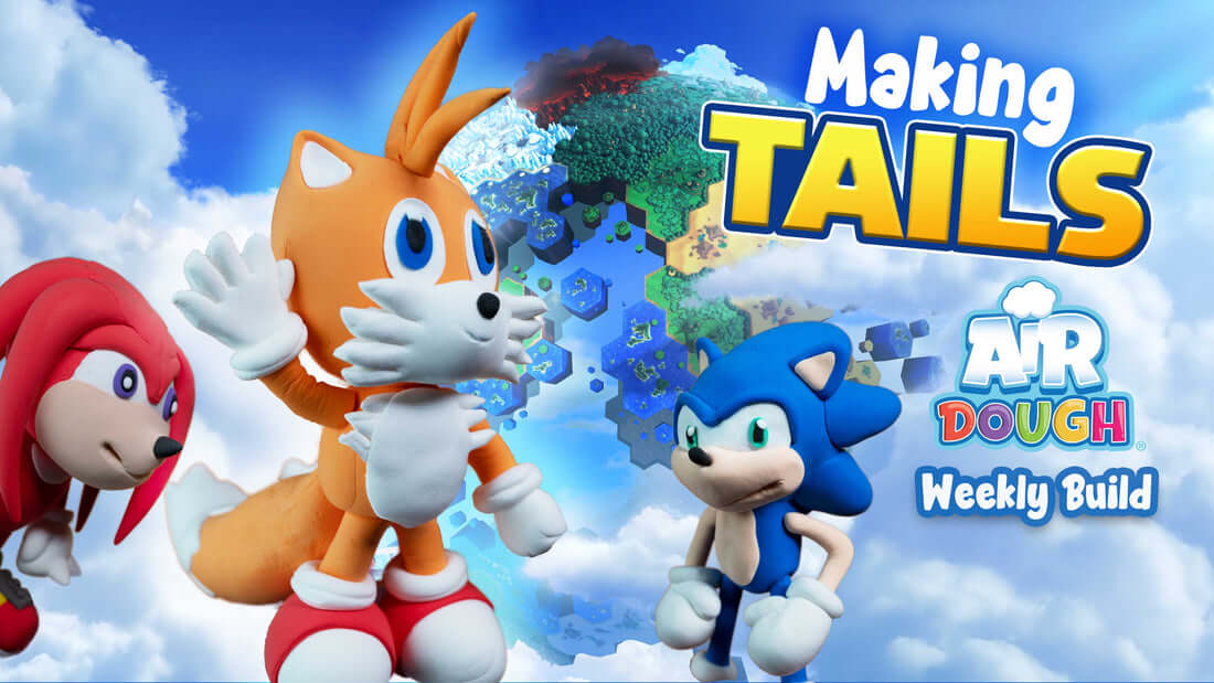Making Tails From Sonic The Hedgehog With Air Dough – Scentco Inc