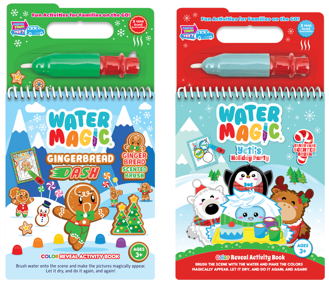 Holiday Water Magic™ | Reusable Christmas Activity Book – Scentco Inc
