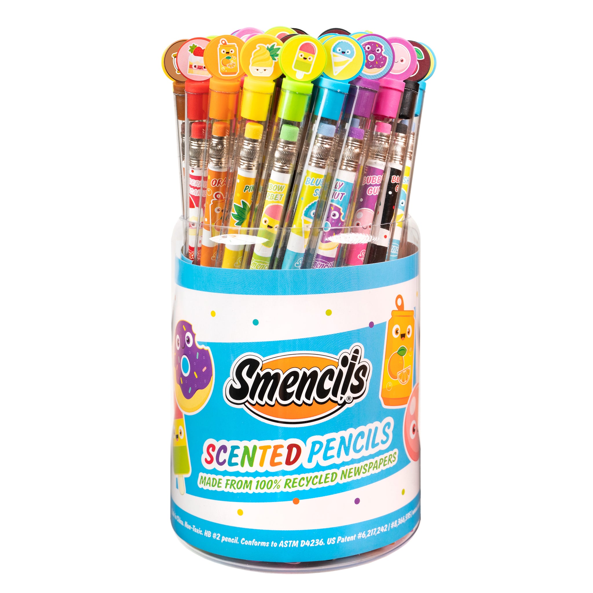 Smencils Cylinder of 50 - Scentco Inc
